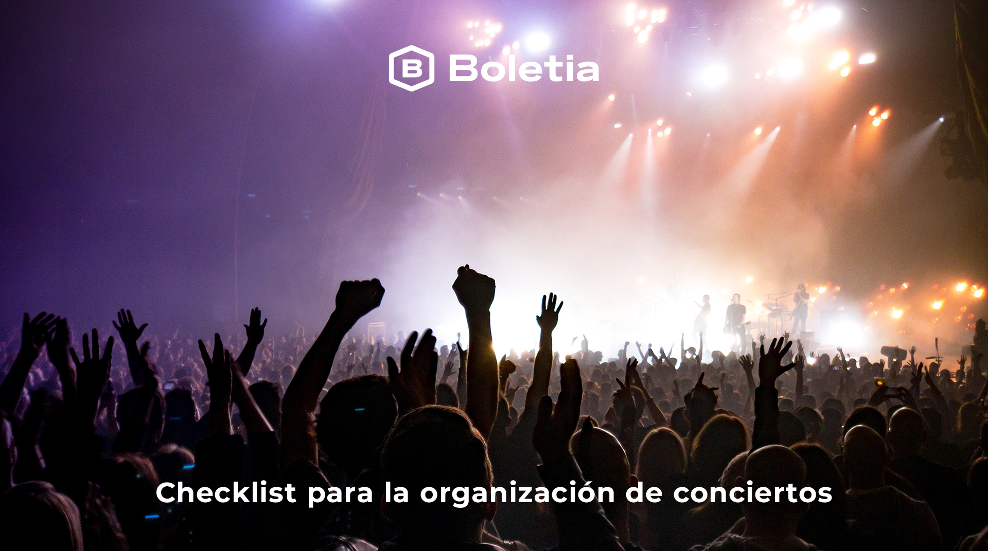 Organización de conciertos musicales - checklist